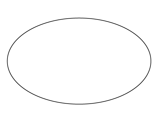Free Printable Oval Templates Printable Templates